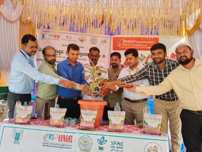 ICAR-IIMR, Hyderabad dedicates Millet processing unit to Karnataka FPO ...