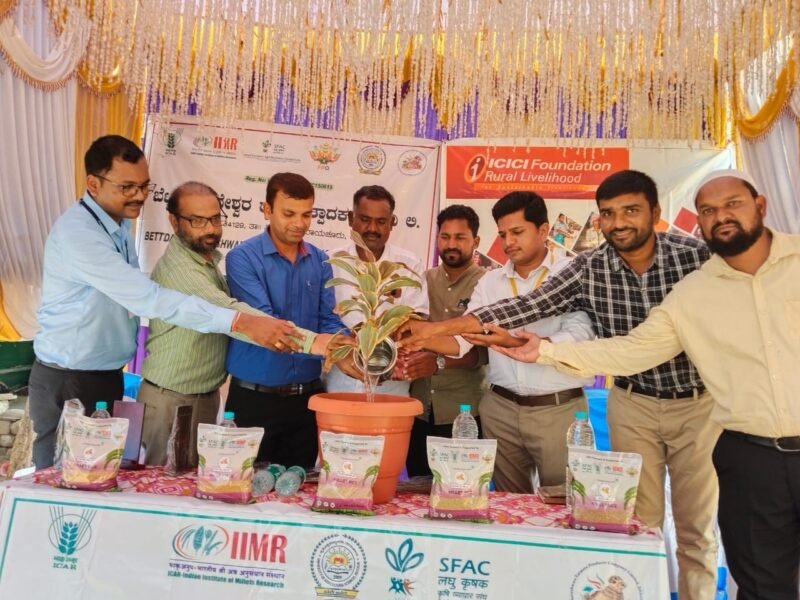 ICAR-IIMR, Hyderabad dedicates Millet processing unit to Karnataka FPO ...