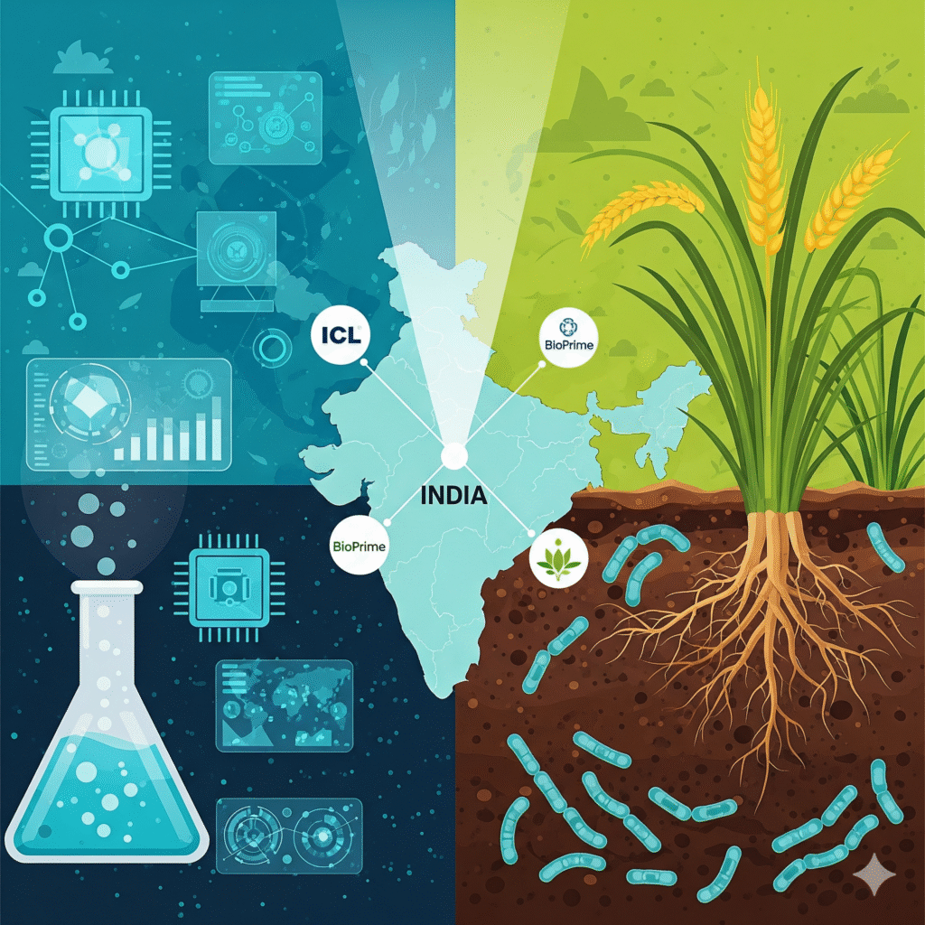 ICL-BioPrime Pact puts India on map for next-gen soil microbiome ...